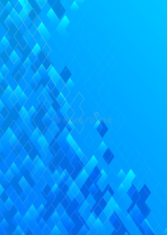 Blue Background with Place for Text Stock Vector - Illustration of ...