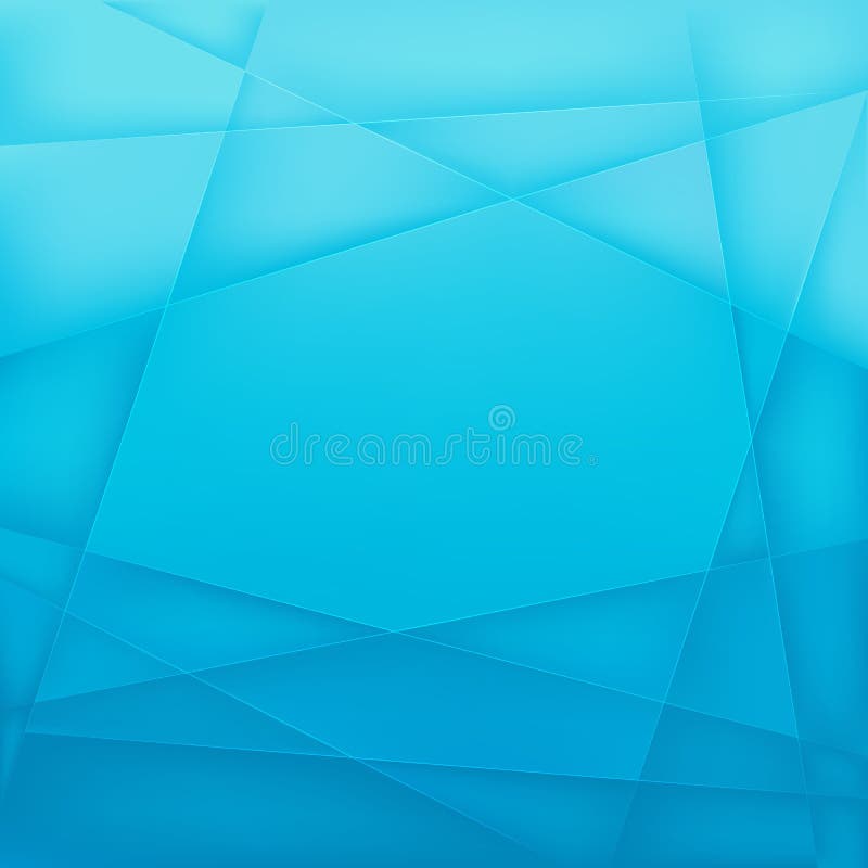 Abstract Blue Background from Polygons for Design Stock Vector ...