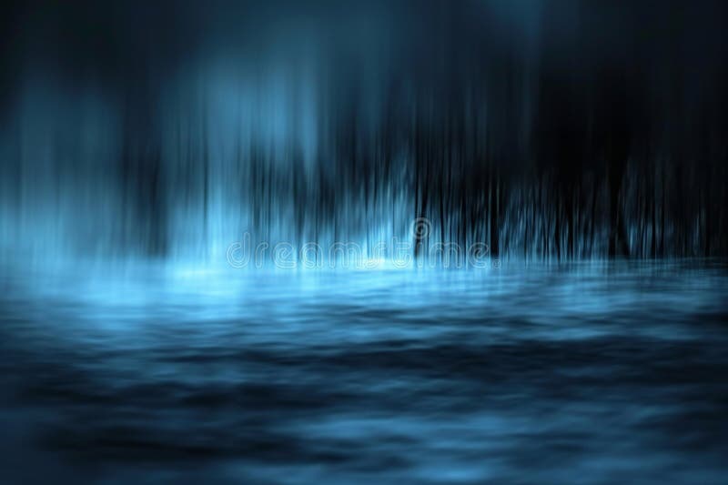 Abstract Blue Background with Some Smooth Lines in it and Some ...