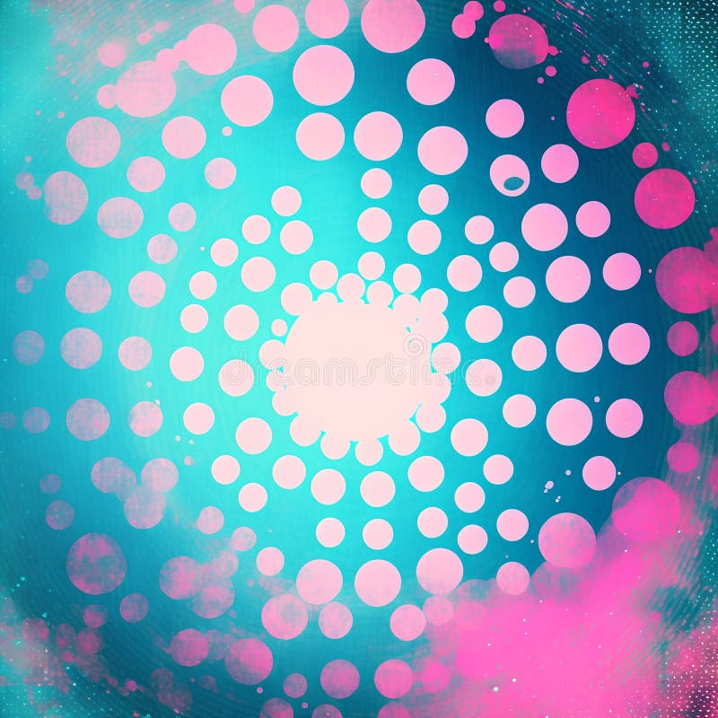 Abstract Blue Background with Some Spots on it and Some Dots on it ...