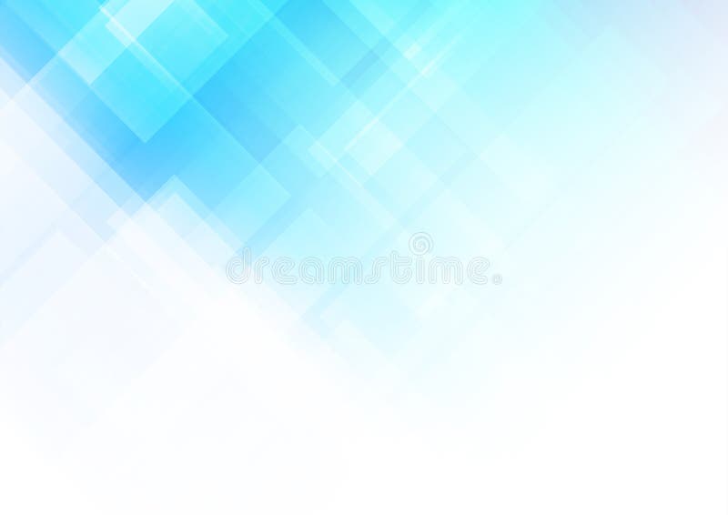 Abstract Blue Background with Square Shapes Stock Vector - Illustration ...