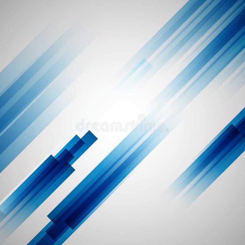 Blue Straight Lines Abstract On Black Background. Vector Stock Vector ...