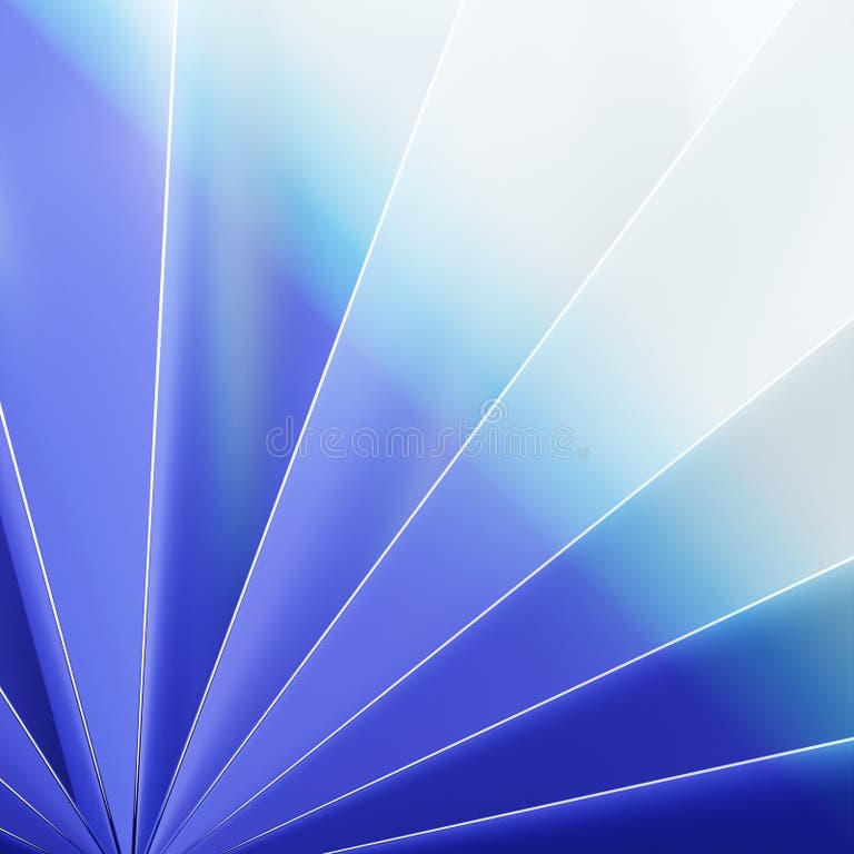 Abstract 3D Blue Background with Stripes Stock Illustration ...