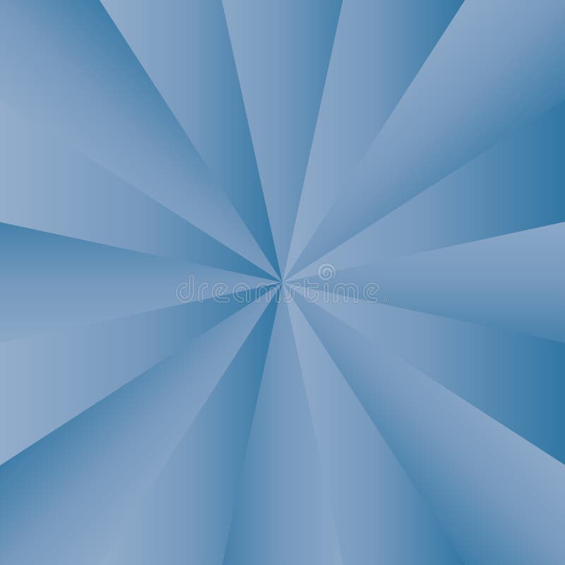 Abstract Blue Background with Sun Ray. Vector Illustration Stock Vector ...