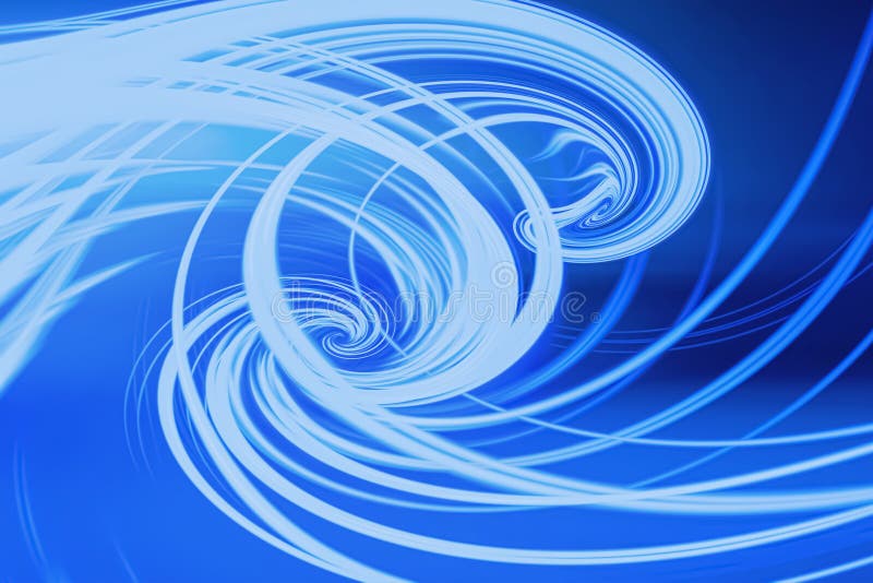 Abstract Blue Background with Swirl Pattern Texture. Blue Tone ...