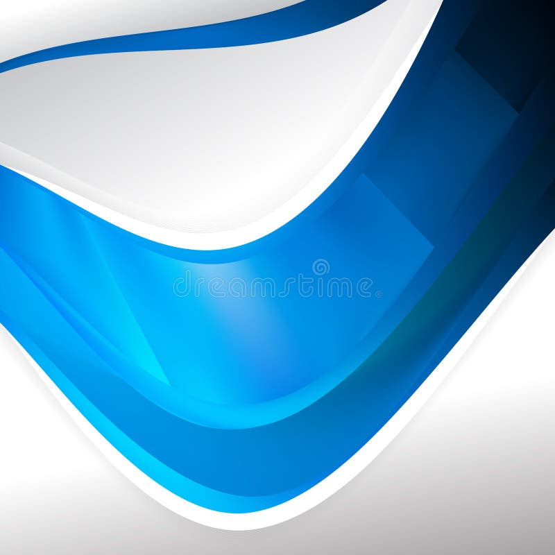 Abstract Blue Background Template Image Stock Vector - Illustration of ...