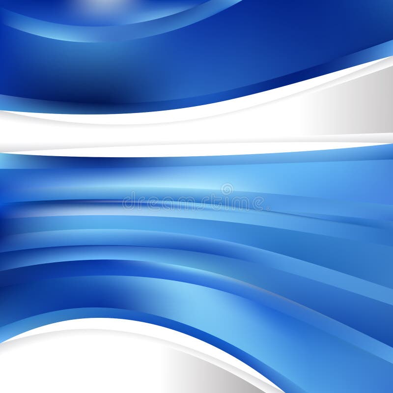 Abstract Blue Background Template Vector Illustration Stock Vector ...
