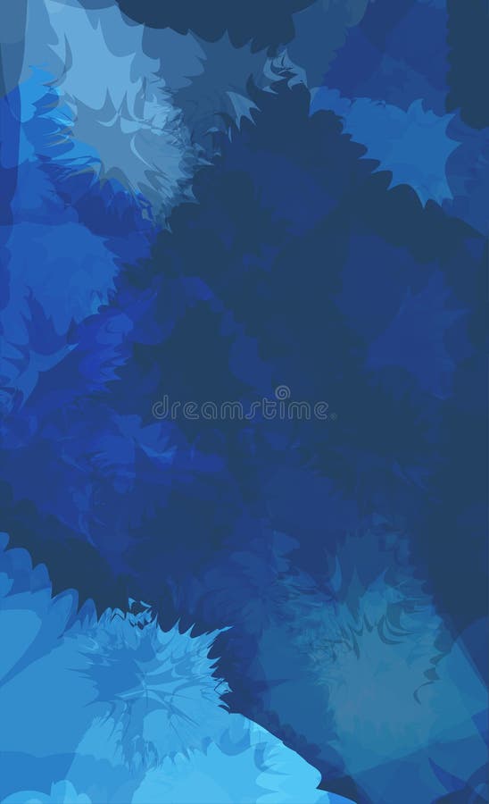 Abstract Blue Background Triangle Pattern and Blocks in Diagonal Lines ...