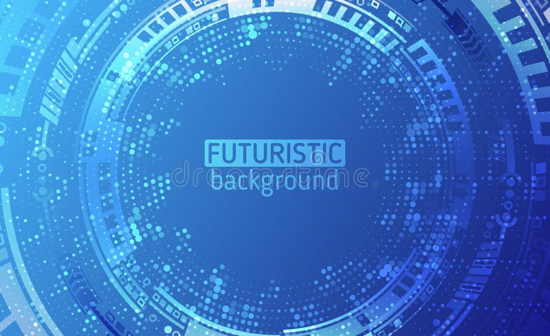 Abstract Blue Technology Elements Stock Illustrations – 113,959 ...