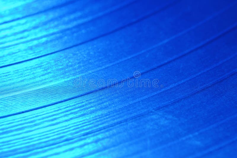 Abstract Blue Background Vinyl Record Soundtracks. Stock Photo - Image ...