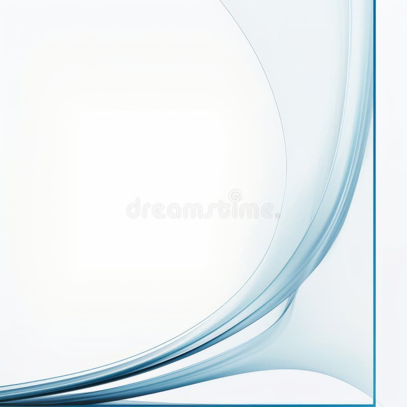 An Abstract Blue Background with a White Border Stock Illustration ...