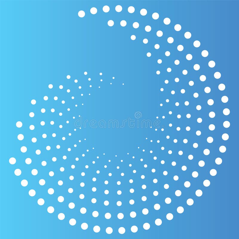 Abstract Blue Background with White Circles Pattern. Vector Stock ... Abstract Blue Background with White Circles Pattern. Vector Stock ...