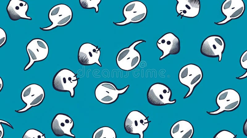 Abstract Blue Background with White Circles and Tails Stock Image ... Abstract Blue Background with White Circles and Tails Stock Image ...