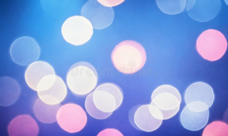 Abstract Blue Background with White and Pink Bokeh Lights Stock ... Abstract Blue Background with White and Pink Bokeh Lights Stock ...