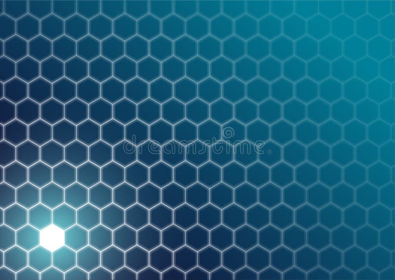Abstract blue background stock vector. Illustration of molecule - 254244787