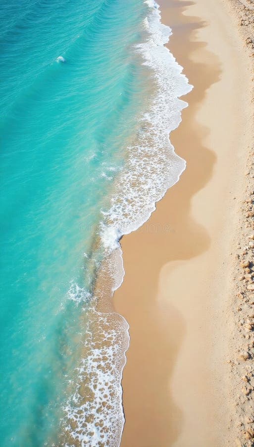 Abstract Blue Beige Beach Texture, Subtle Wave Pattern, Design, Soft ...