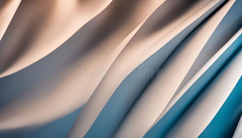 Abstract Blue and Beige stock illustration. Illustration of elegant ...