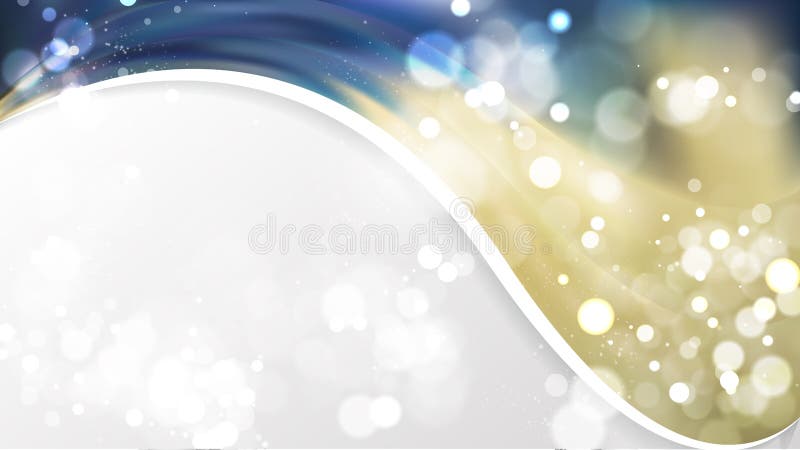 Abstract Blue and Beige Wave Business Background Stock Vector ...