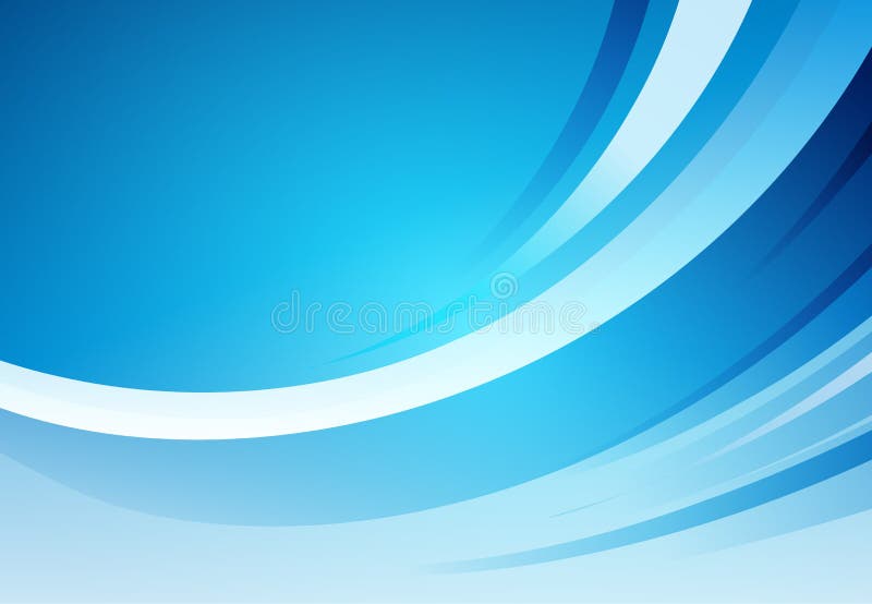 Abstract Blue Bending Line Background Stock Vector - Illustration of ...