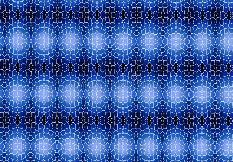 Abstract Blue Black Block Pattern Wallpaper. Stock Image - Image of ...