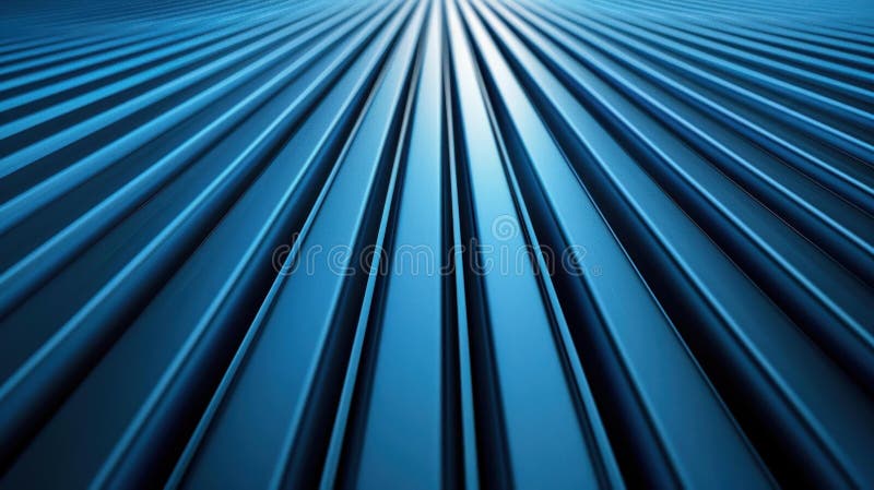 Abstract Blue and Black Gradient Pattern on a Clean Modern Metal ...
