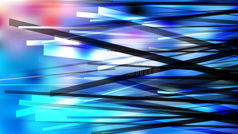 Abstract Blue Black and White Random Overlapping Lines Background Stock ...