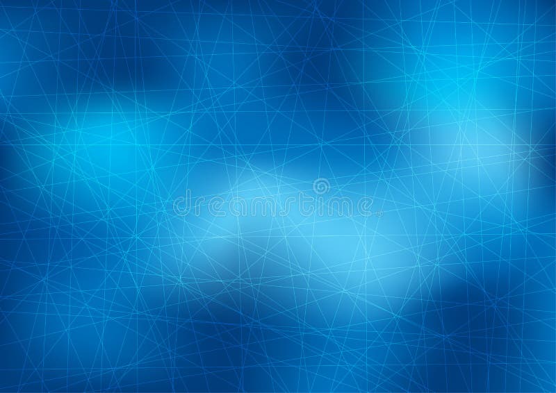 Abstract Blue Blur Color Gradient Background with Random Chaotic Lines ...