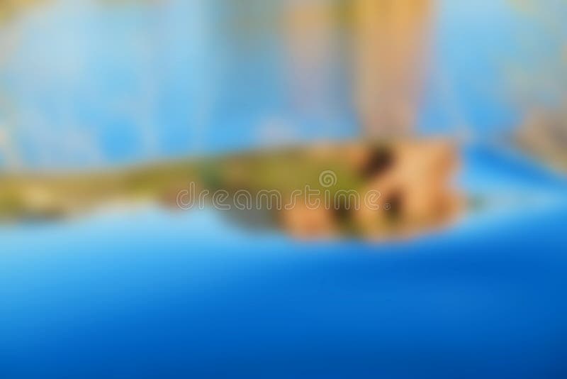 Abstract Blue Blur and Defocused Reflection Background Stock Image ...