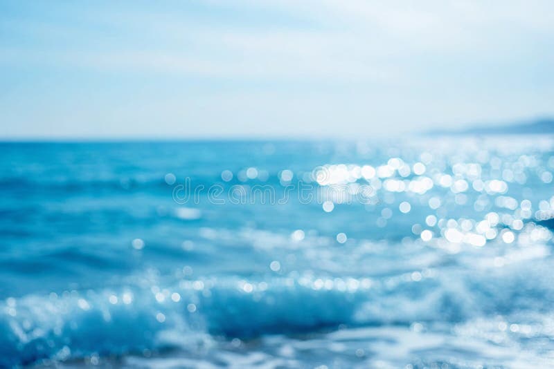 Abstract Blue Blurry Background for Digital Use Stock Illustration ...