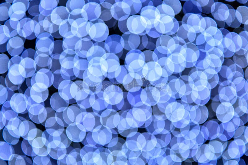 Abstract Blue Bokeh Defocused Background Stock Image - Image of ...