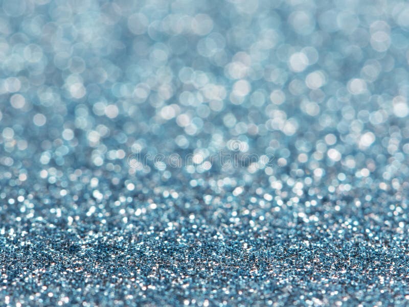 Abstract of Blue Bokeh Light Background Stock Image - Image of pattern ...