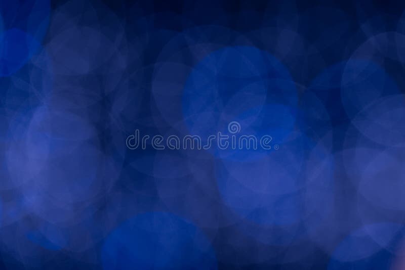 Abstract Blue Bokeh Light Pattern for Background Design or Creative ...