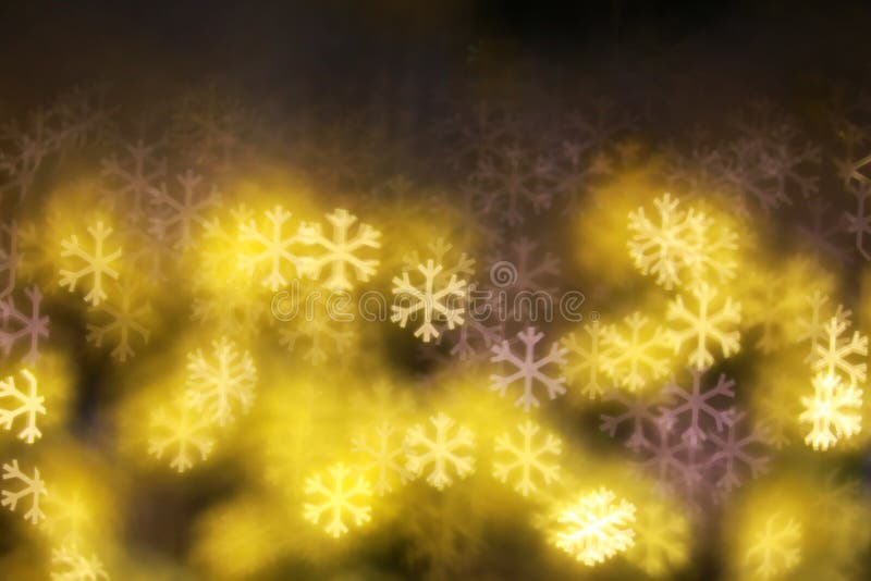 Abstract Blue Bokeh Snowflake Stock Illustration - Illustration of ...