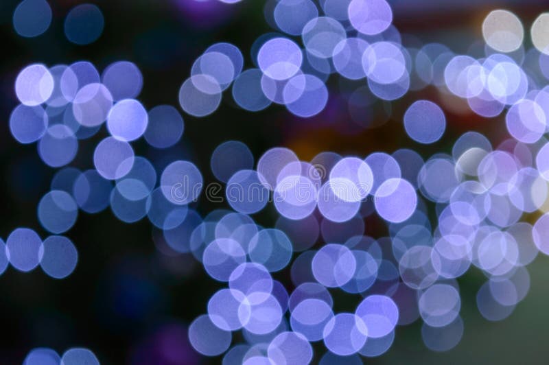 Abstract Blue Bokeh Texture on Black Background Stock Photo - Image of ...