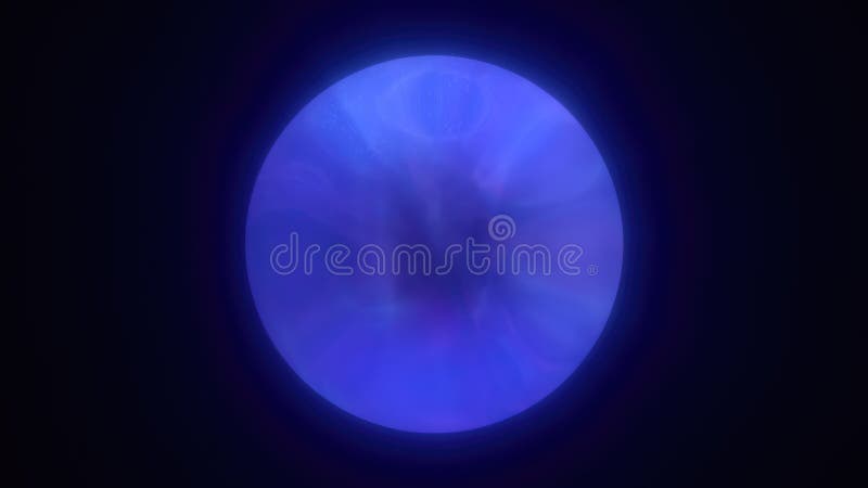 Abstract Blue Energy Lines and Cyclic Circles with Magic Bokeh from ...