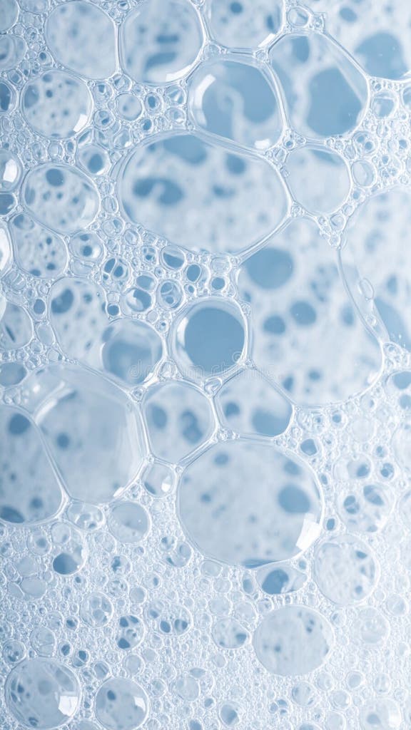 Abstract Blue Bubble Texture Background Stock Illustration ...