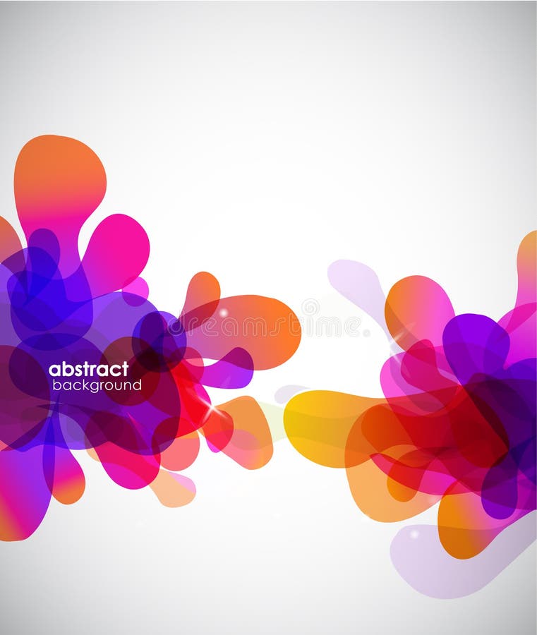 Abstract Blue Bubbles with Place for Your Own Text. Stock Vector ...