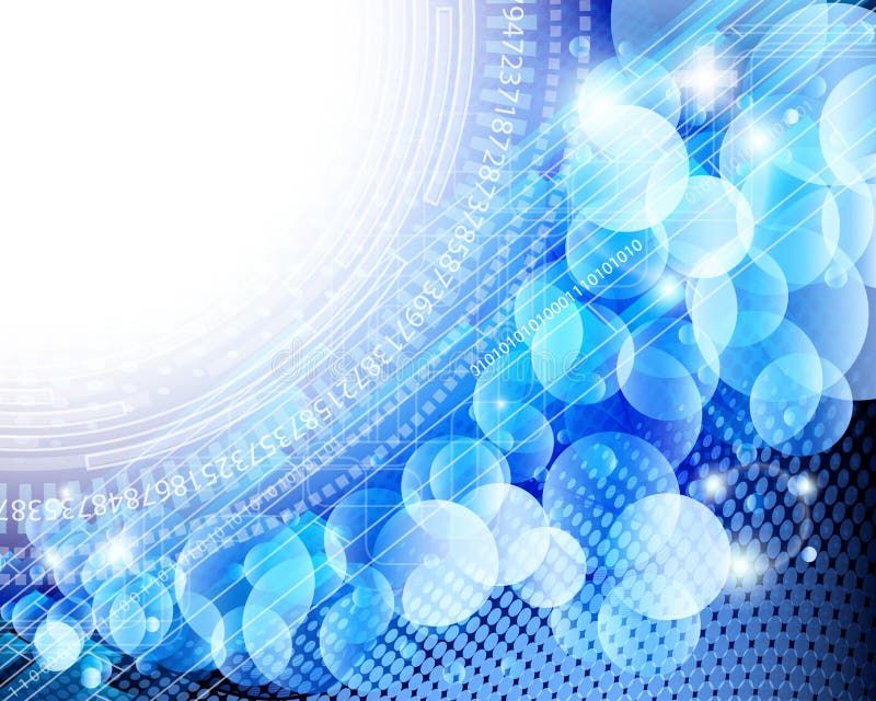 Mechanical Engineering Science Abstract Background Stock Illustration ...