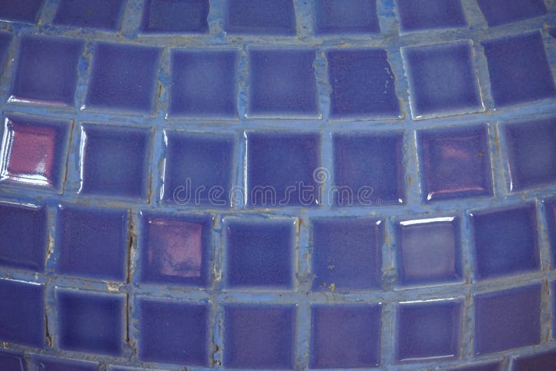 Abstract Blue Ceramic Tiles Stock Photo - Image of interior, decorative ...