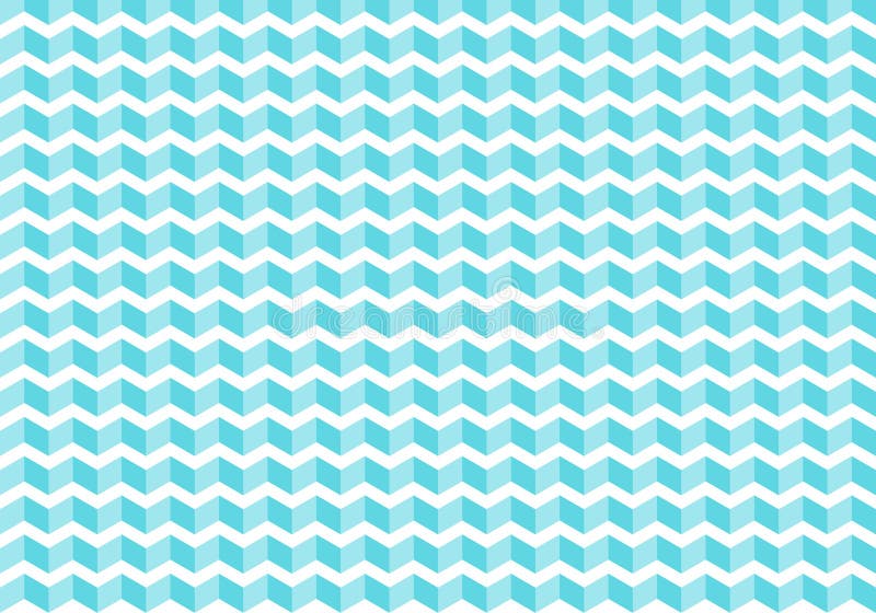 Abstract Blue Chevron Tiles Pattern on White Background and Texture ...