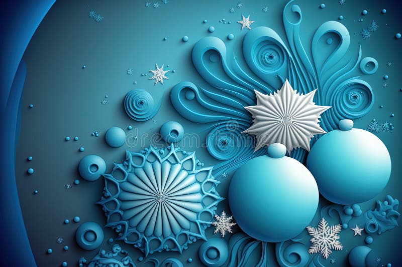 Abstract Blue. Christmastime Stock Illustration - Illustration of ...