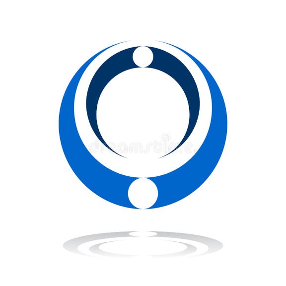 Abstract Blue Circle Icon. Element for Design Stock Vector ...