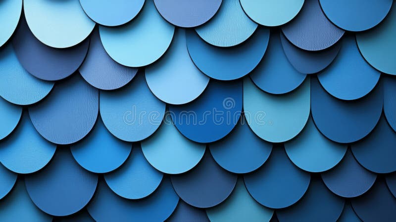 Abstract Blue Circle Pattern Background Texture Stock Illustration ...