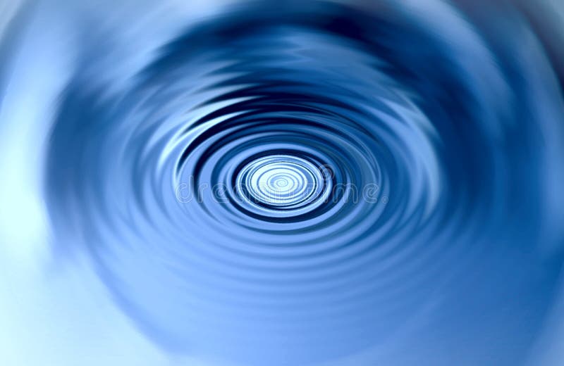 Abstract Blue Circle Water Drop Ripple with Wave, Texture Background ...