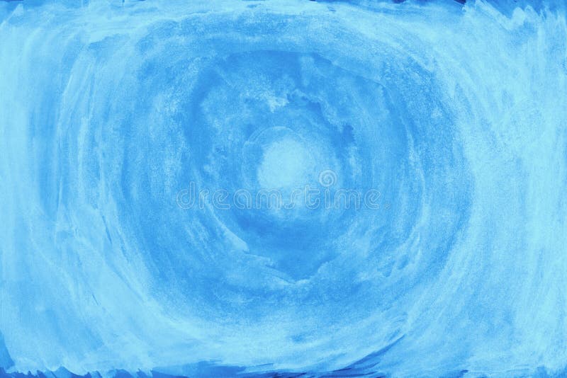 Abstract Blue Circular Paint Substance Drawing Texture Stock ...