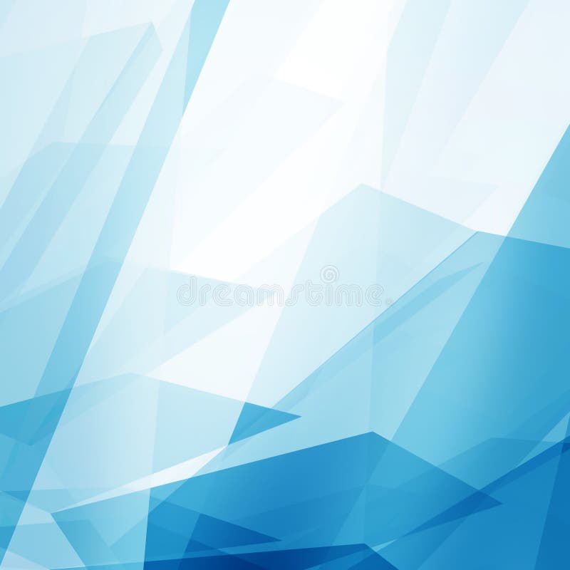 Abstract Blue Clean Background with Copyspace Stock Illustration ...
