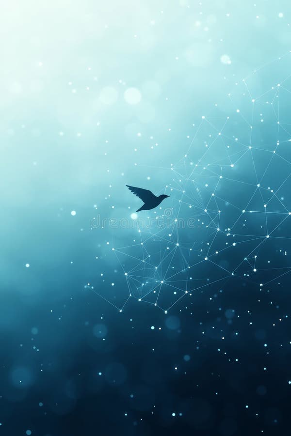 Bird Technology Logo, Bird Logo, Eagle and Wing, Airplane Icon Stock ...