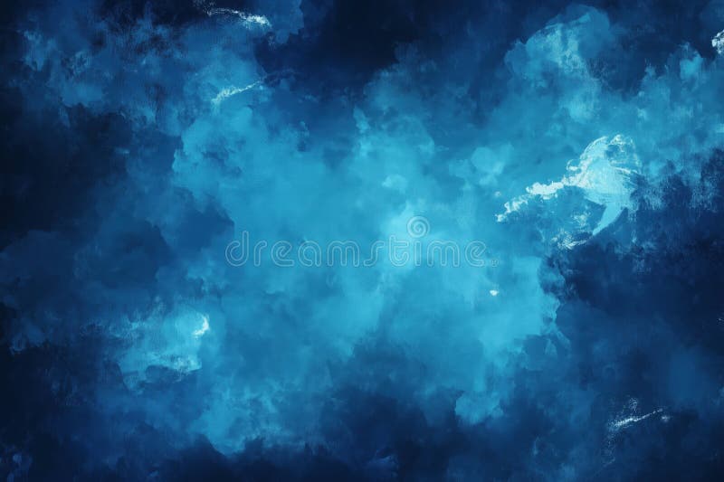Abstract Blue Cloud Texture, Soft Gradients, Artistic Background Stock ...