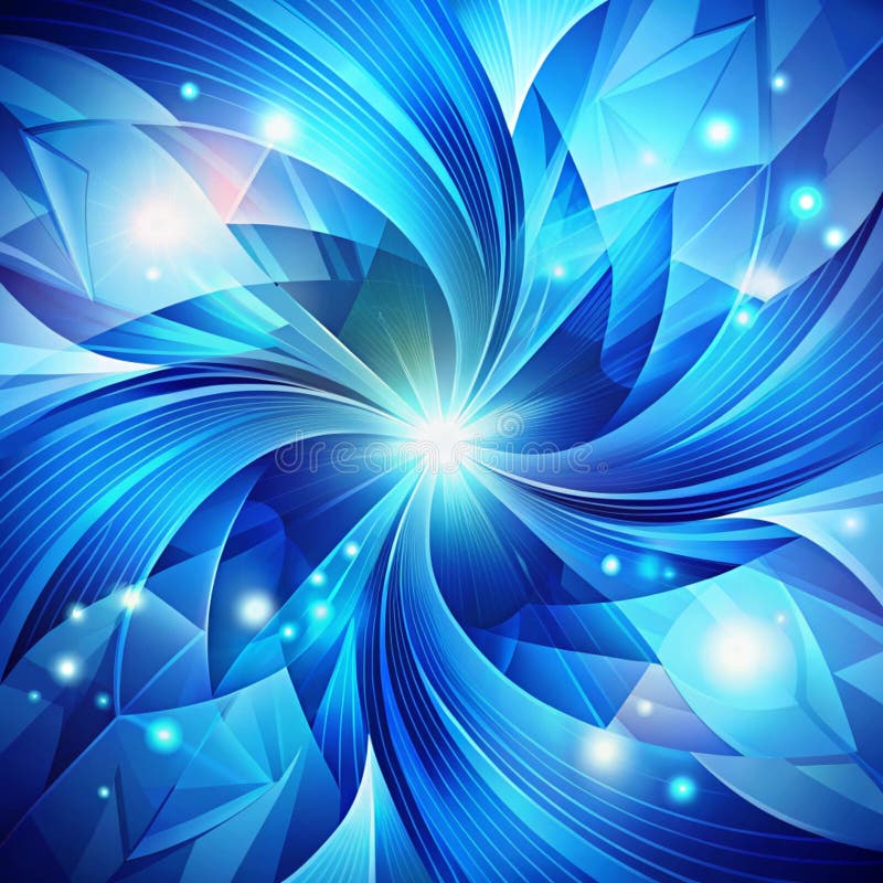 Abstract Blue Color Background Art Stock Illustration - Illustration of ...