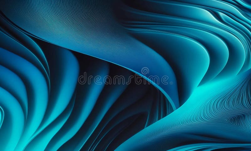 Abstract Blue Background, Wallpaper of Waves, Veils Texture, Dynamic ...